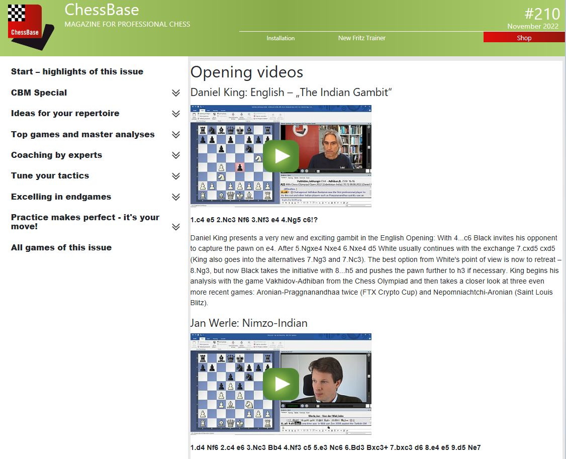 Opening trap and repertoire recommendation | ChessBase